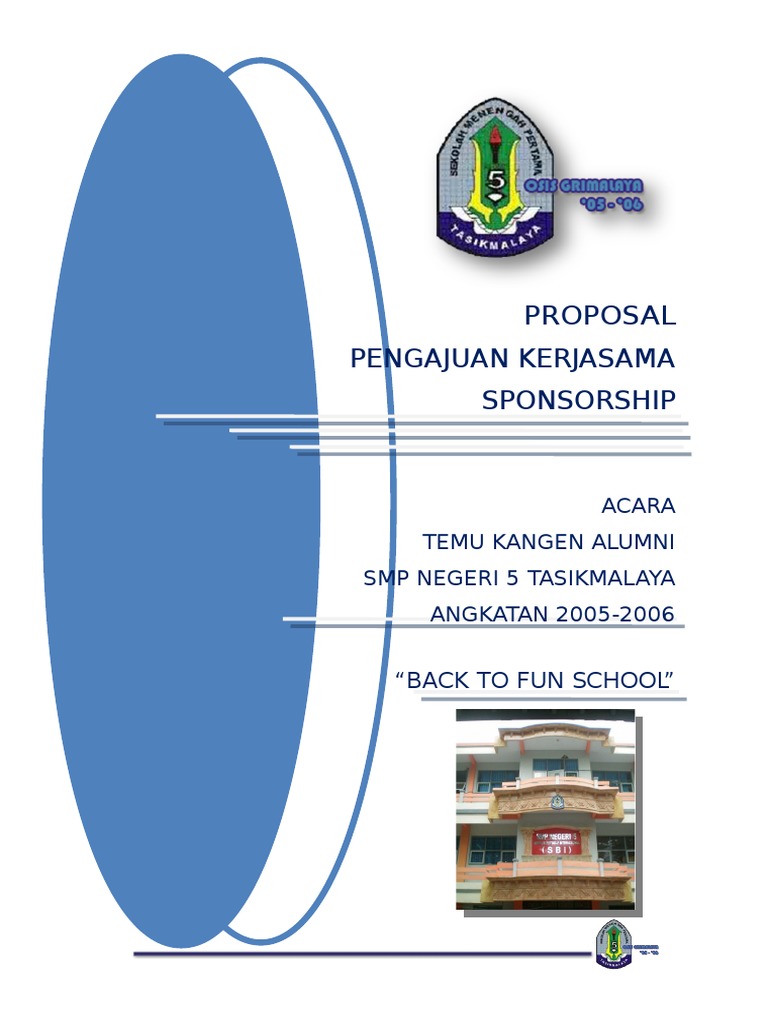 Proposal: Pengajuan Kerjasama Sponsorship | PDF