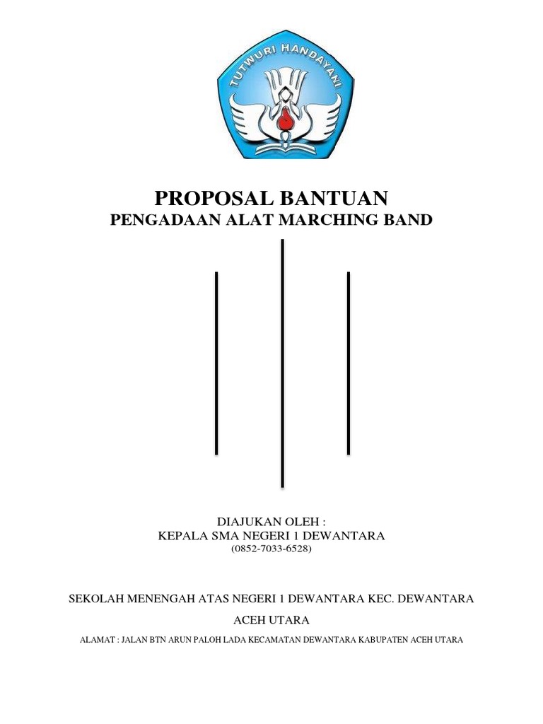 Proposal Bantuan: Pengadaan Alat Marching Band | PDF