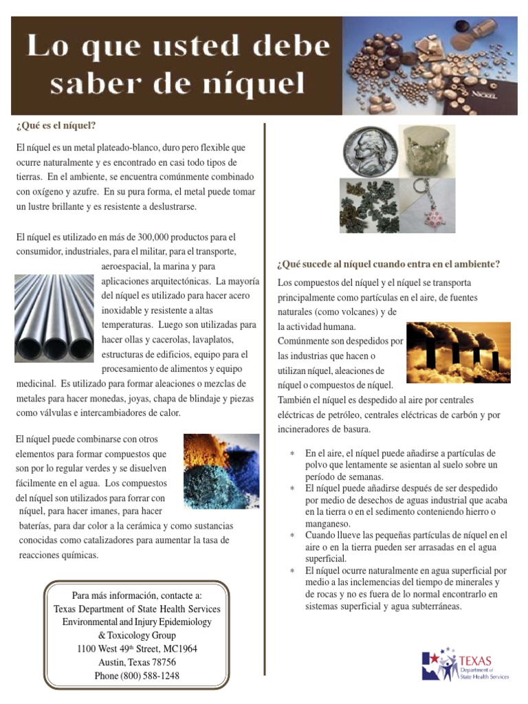 Nickels P | PDF | Nickel | Cancer