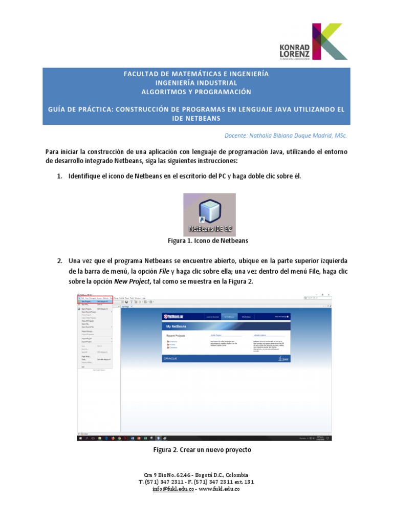 Construcción de Programas Con NetBeans | PDF | Frijoles Netos ...