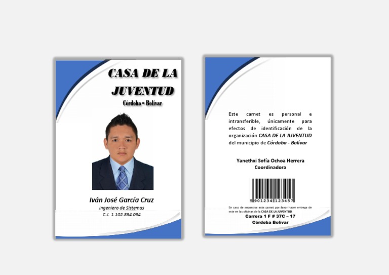 Modelo de Carnet | PDF