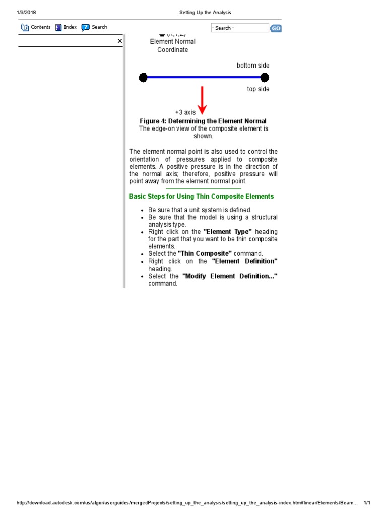 Basic Steps For Using Thin Composite Elements: Index Search - Search | Download Free PDF ...
