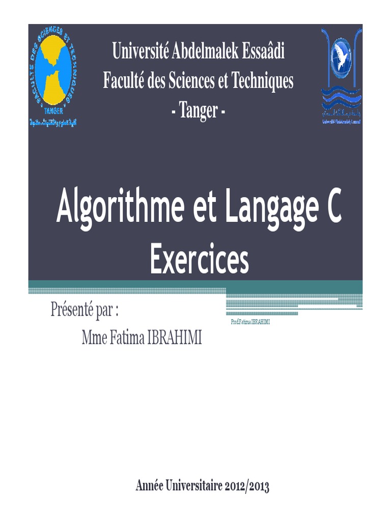 Algorithme - Exercices | PDF | Natural Number | Summation