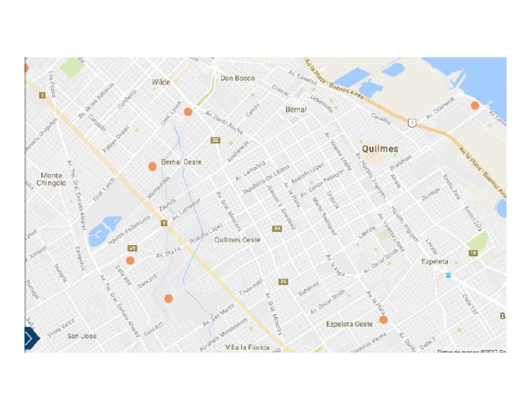 Mapa de Quilmes | PDF