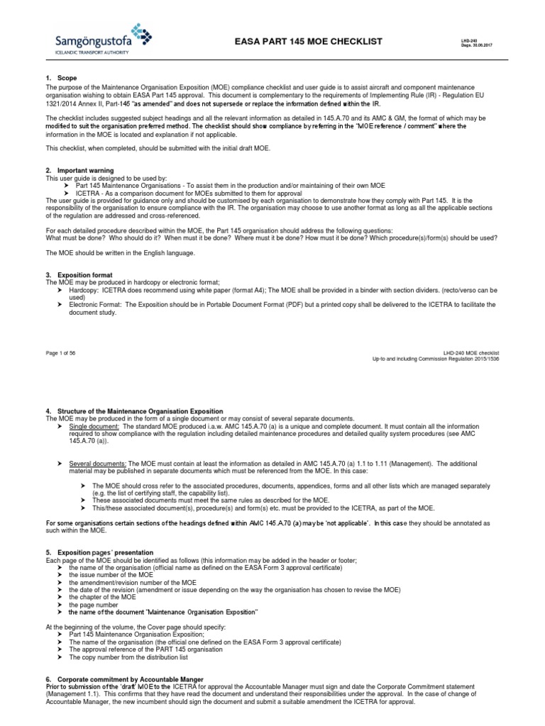 Developing an Effective Maintenance Organisation Exposition | PDF ...