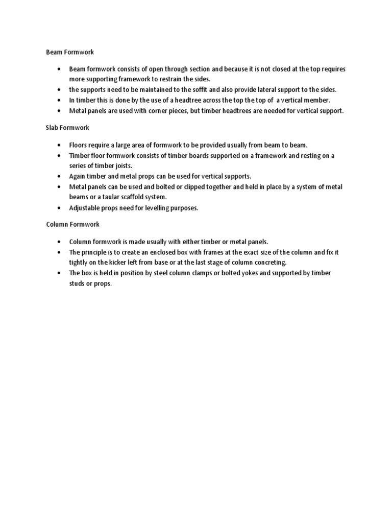 Contruction - Column and Slab | PDF
