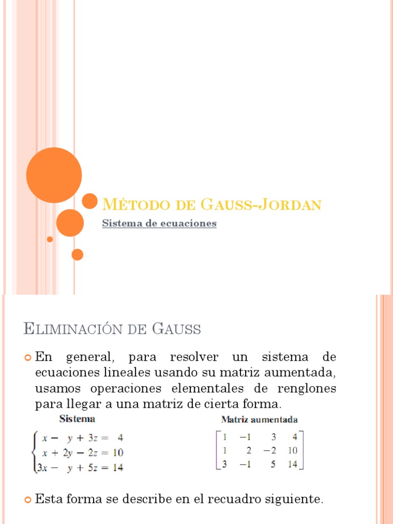 Calculadora Método De Gauss Jordan Hobh 3567
