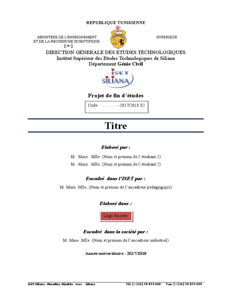 Page de Garde Pfe | PDF