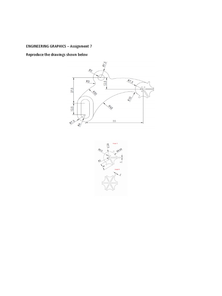 Engineering Graphics Assignment 7 | PDF Engineering Graphics Assignment 7 | PDF