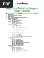 Turnover Package Checklist | PDF | Systems Engineering | Engineering
