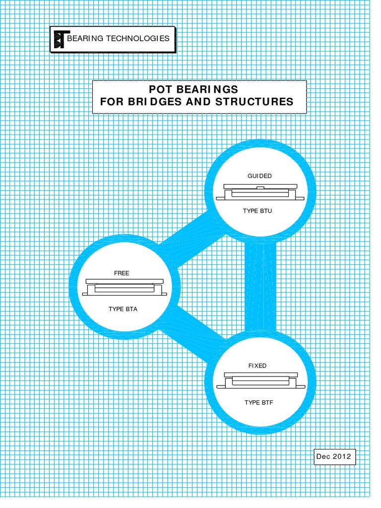 Pot Bearings for Bridge Structures | PDF | Bearing (Mechanical) | Friction