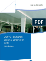 Bondek User Guide | PDF | Framing (Construction) | Concrete