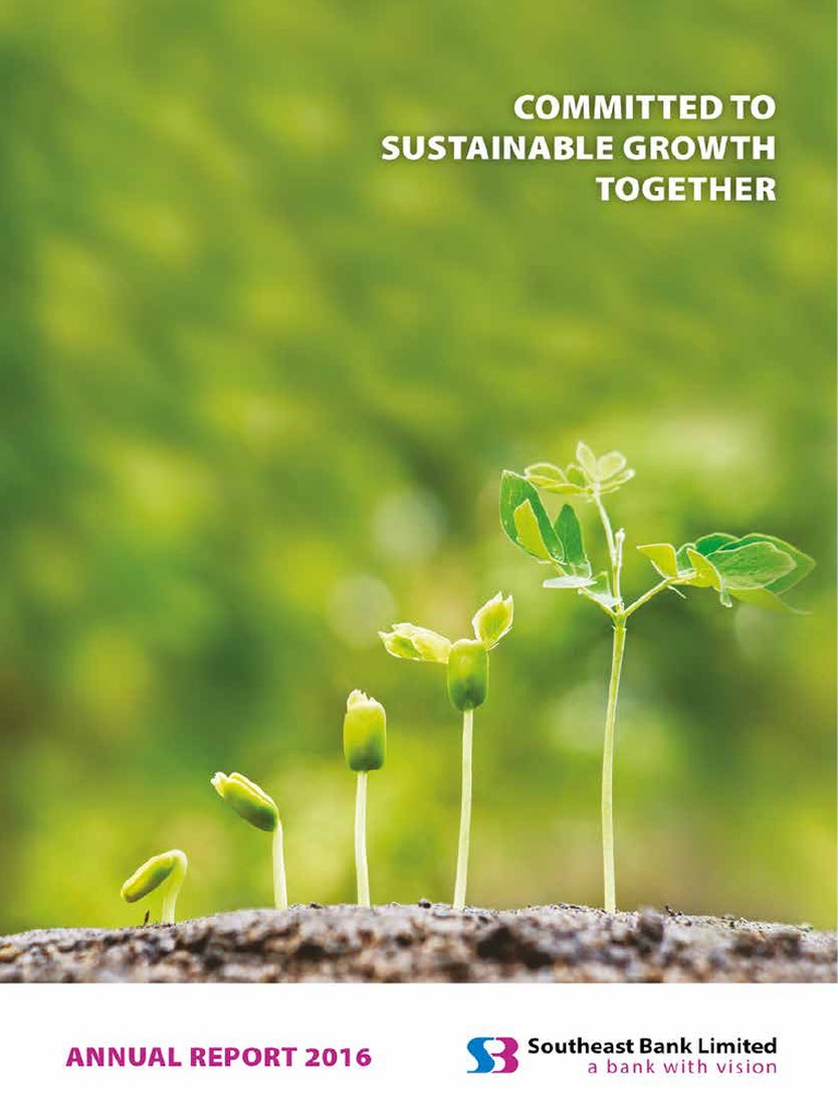 Southeast Bank Annual Report 2016 PDF | PDF | Banks | Strategic Management