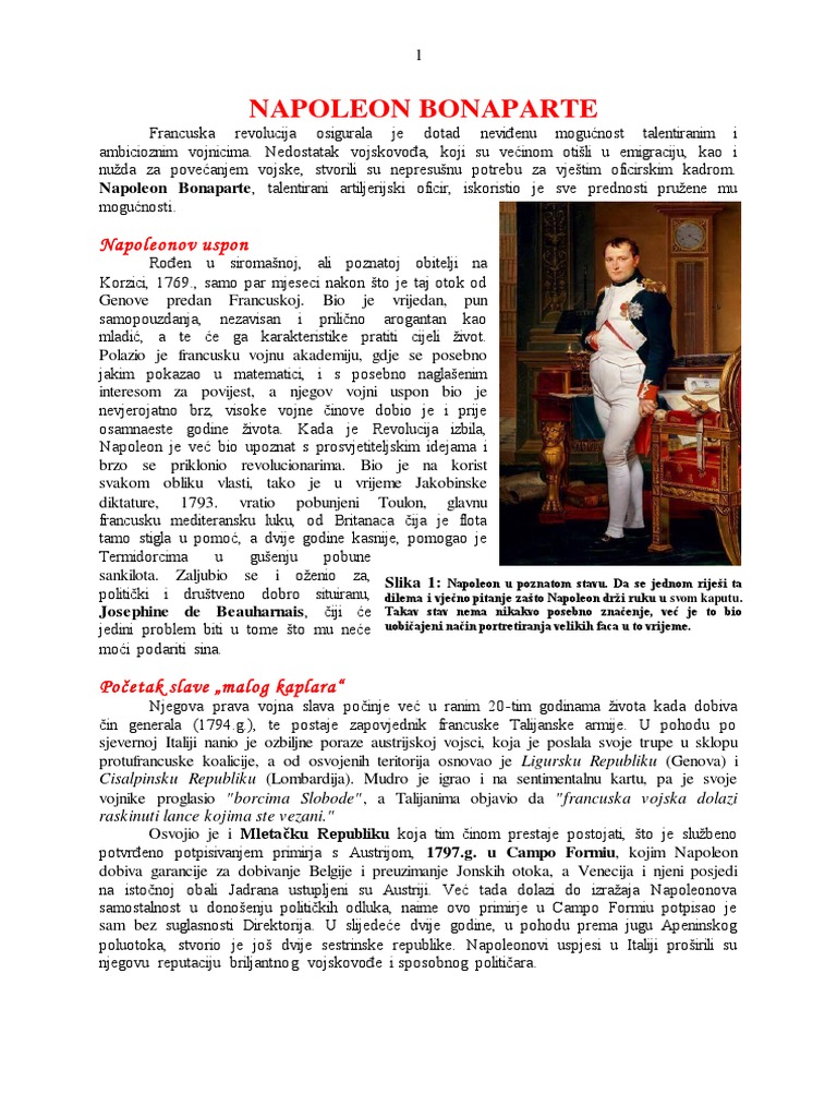 Lekcija 11 - Napoleon Bonaparte | PDF