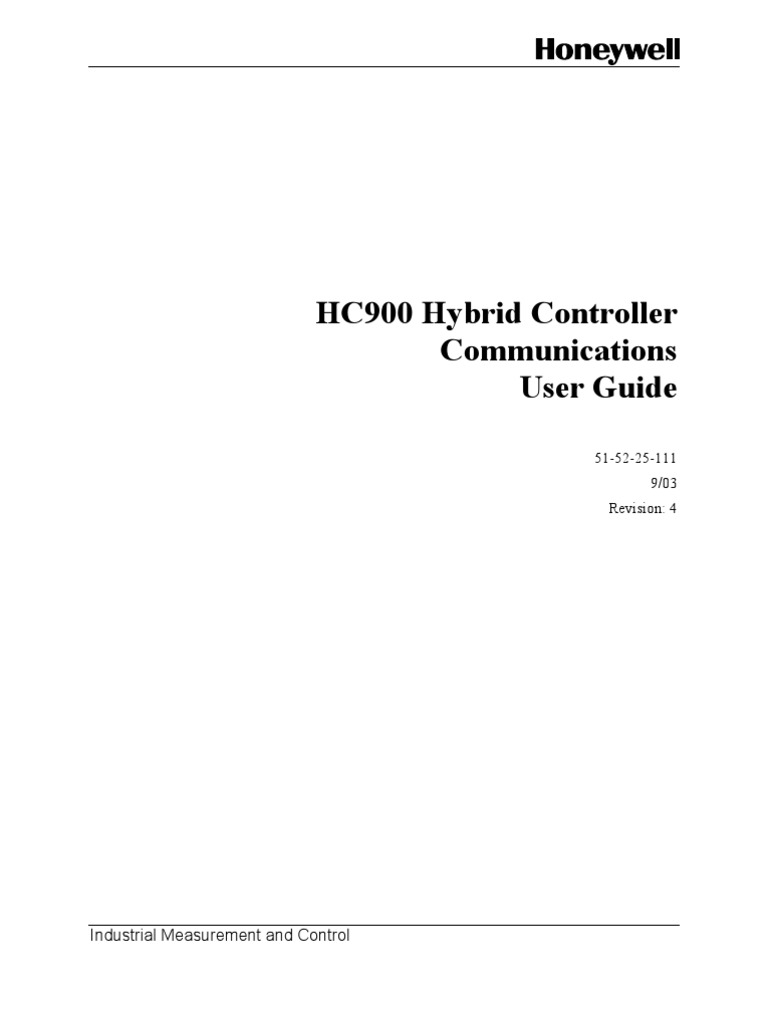 HC900 Communication | PDF | Ip Address | Computer Network