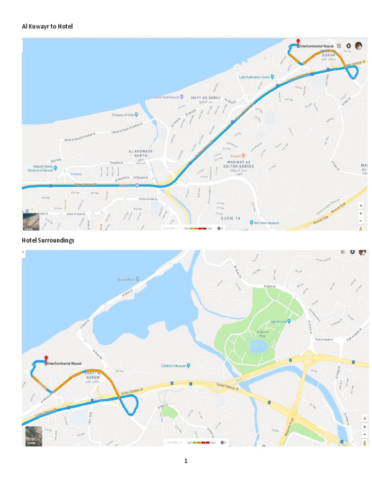 Muscat Road Maps | PDF