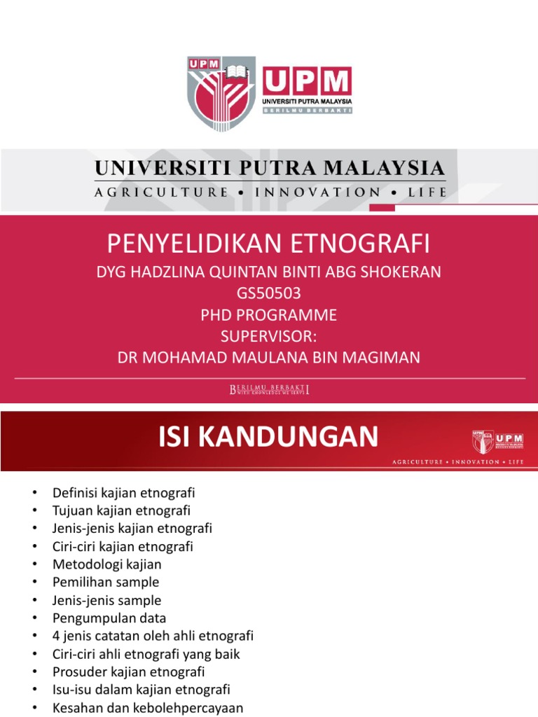 Panduan Lengkap Kajian Etnografi | PDF