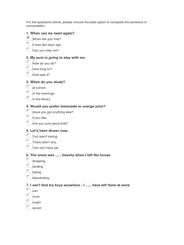 Cambridge Placement Test Pdf