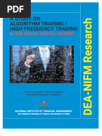 Course Outline Algo Trading Module | PDF | Algorithmic Trading | Financial Markets