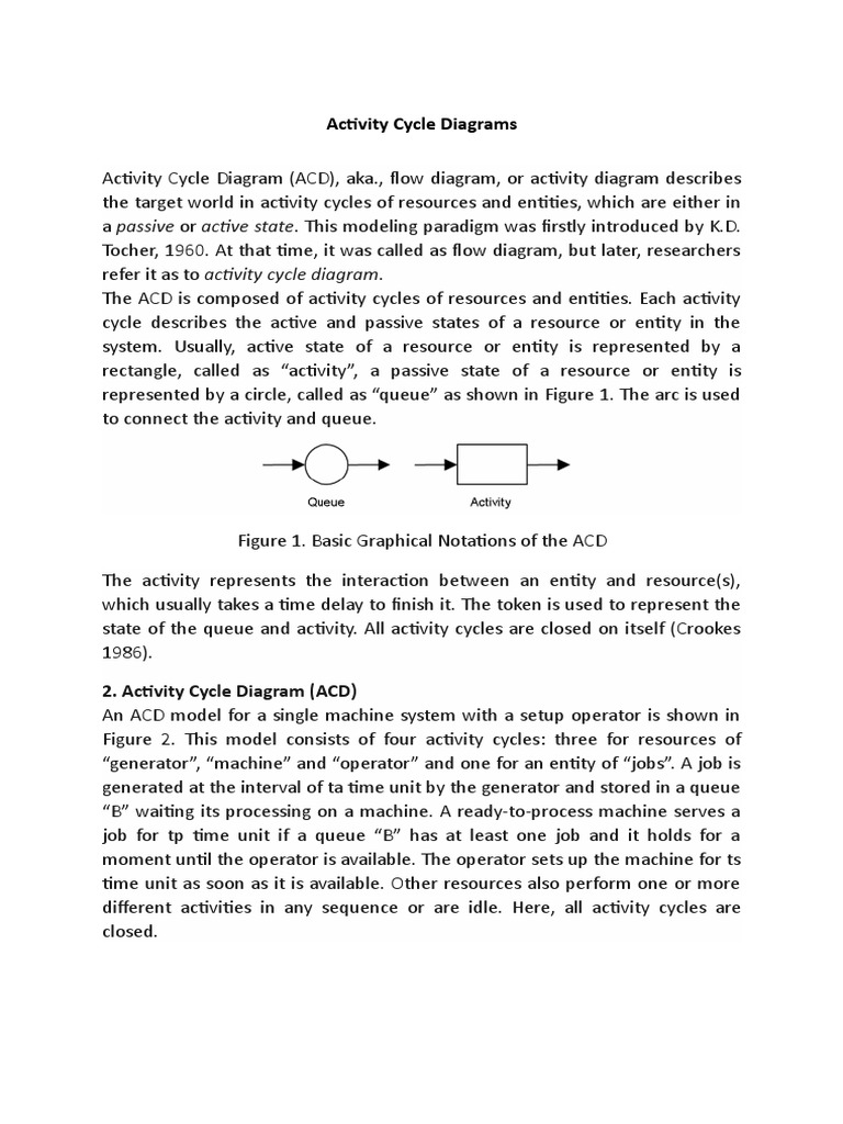 10 Activity Cycle Diagrams | PDF | Computer Engineering | Applied Mathematics