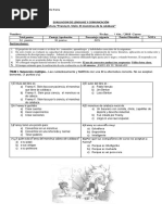 Prueba de Lectura Complementaria Franny y El Mostruo Calabaza | PDF | Ocio