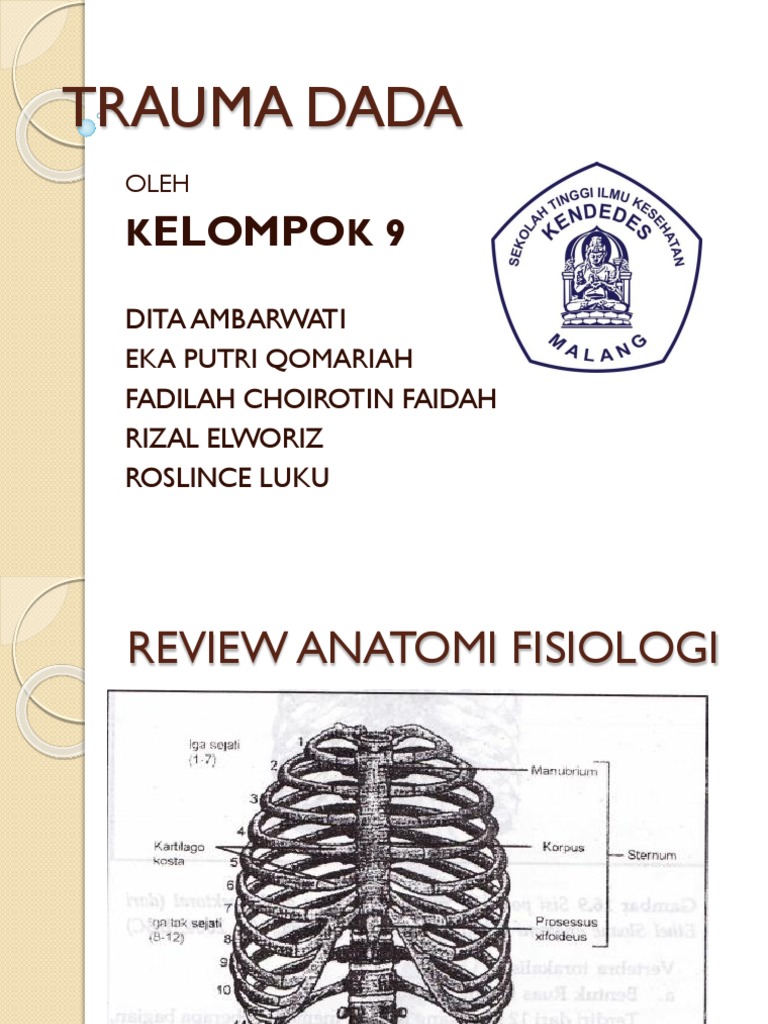 Presentation Trauma Dada | PDF | Medical Emergencies | Diseases And ...
