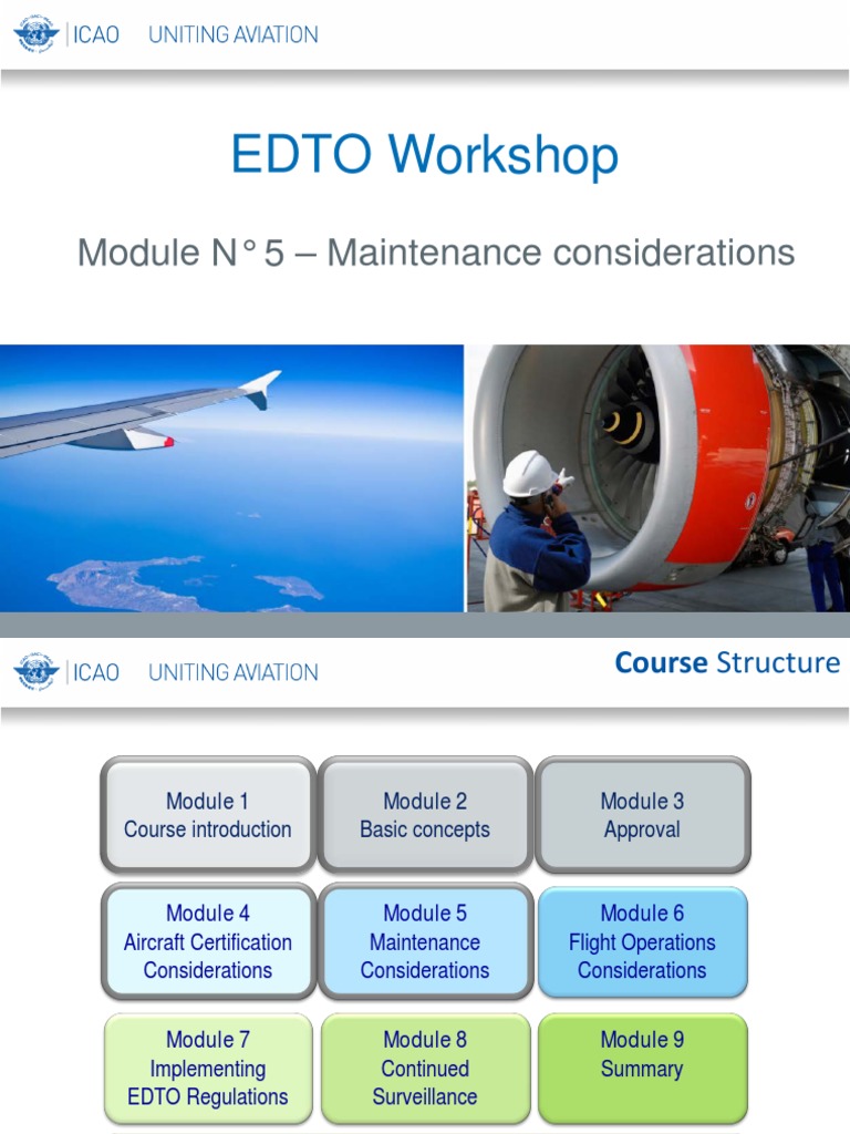 EDTO Module 5 - Maintenance Considerations | PDF | Reliability ...