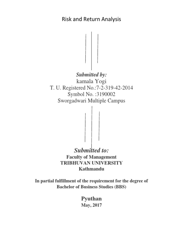 Project Report For BBS 4th Year | PDF | Learning