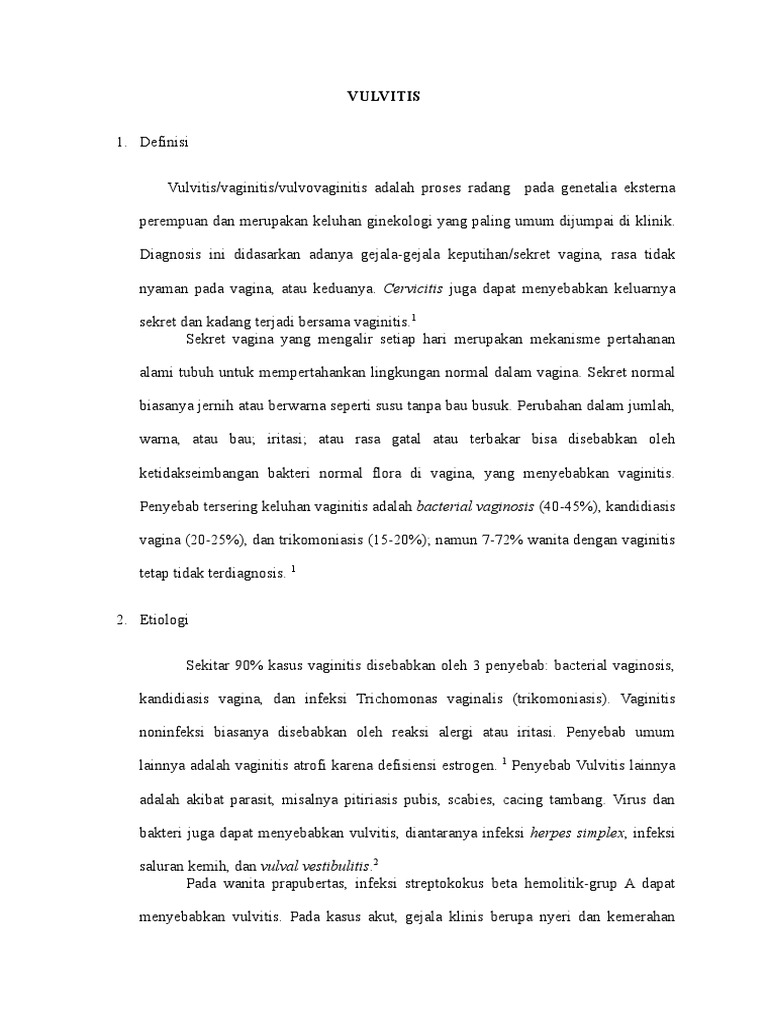 VULVITIS | PDF