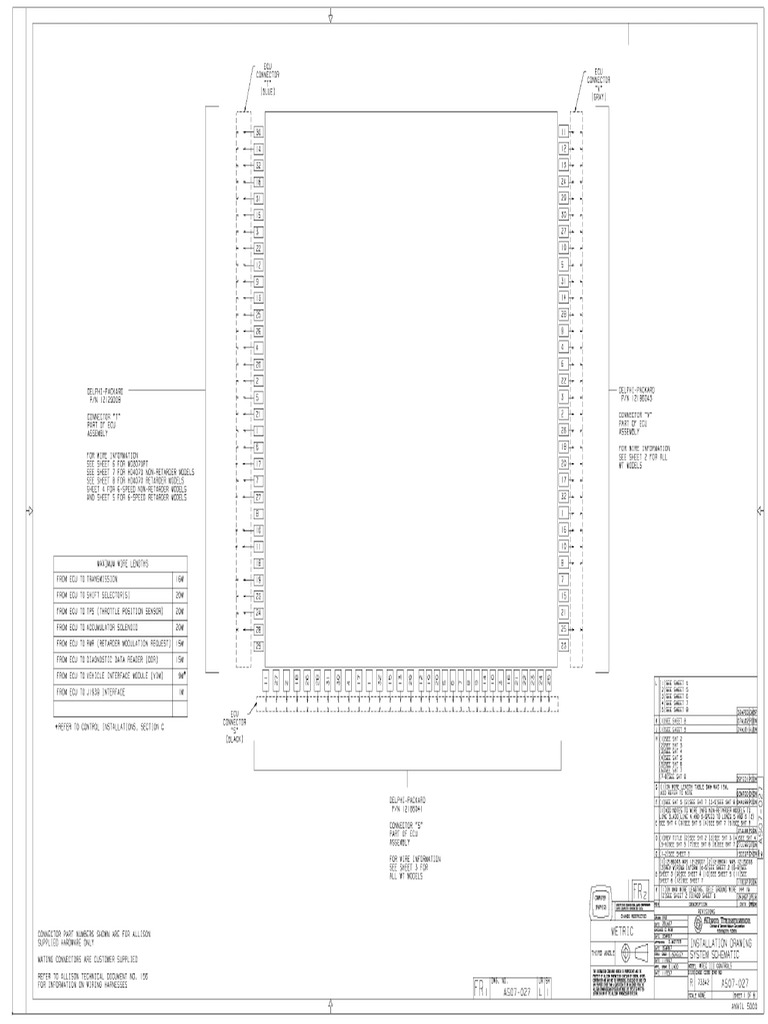 Allison Wiring Diagrampdf | PDF