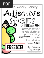 Adjective Story for Grade 3 | PDF