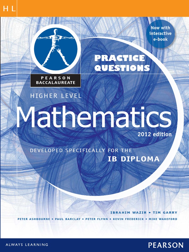 IB Mathematics HL Practice Questions | PDF | Asymptote | Function ...