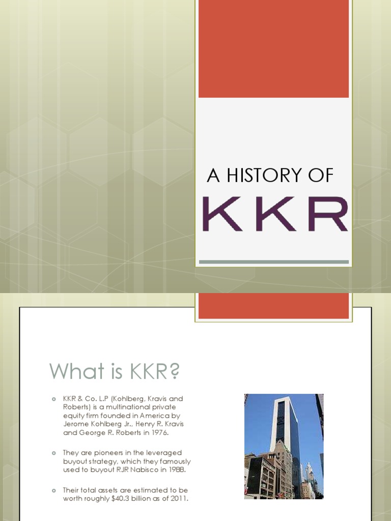 KKR Presentation | Private Equity | Leveraged Buyout
