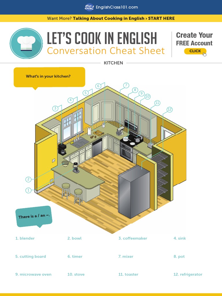 Lets Cook in English PDF | PDF | Food And Drink Preparation | Cuisine