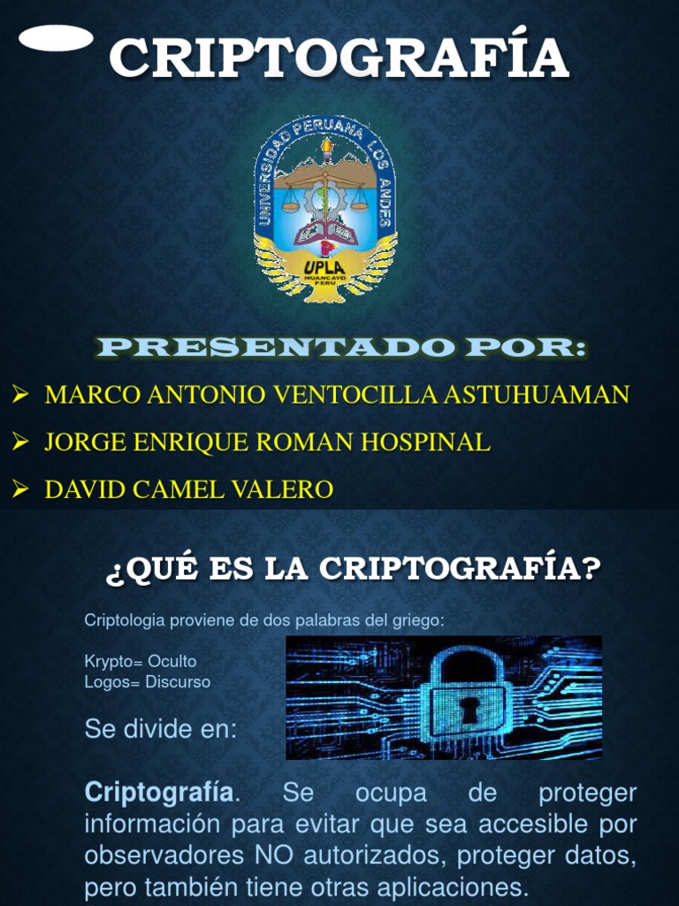 Criptografia Exposicion | PDF