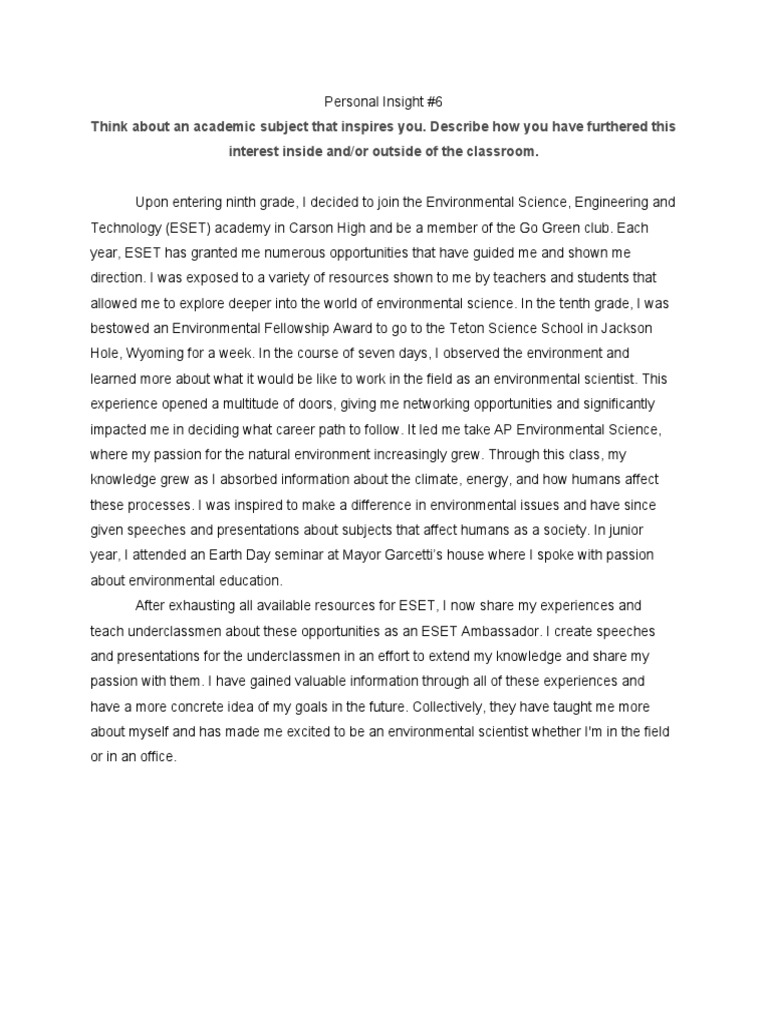 Piq 6 - Favorite Subject | PDF