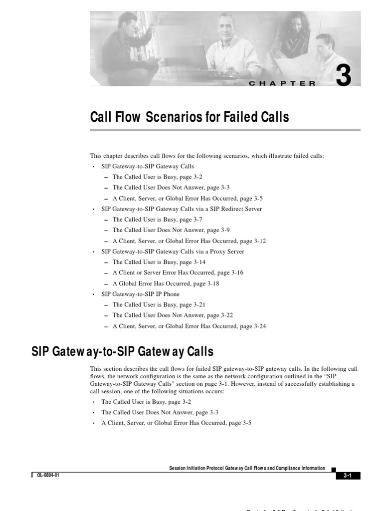 SIP Failed Scenarios | PDF | Session Initiation Protocol | Transmission ...