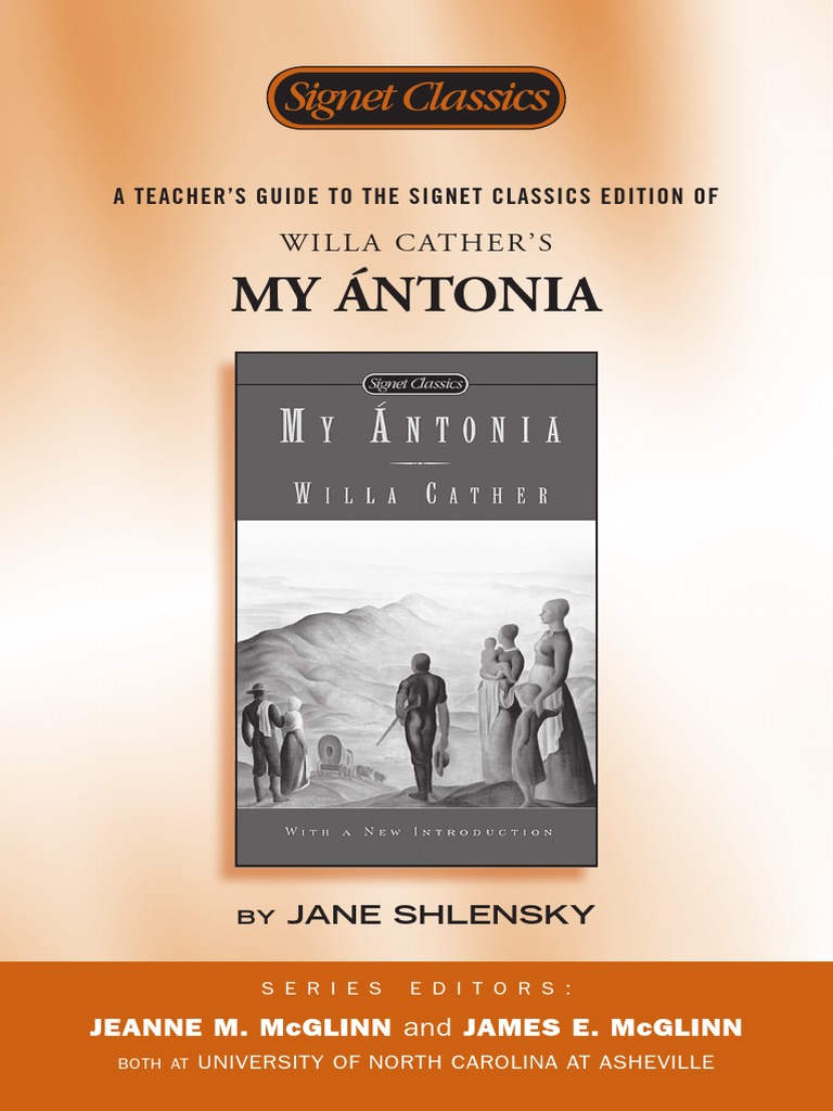 My Antonia NOTES PDF | PDF