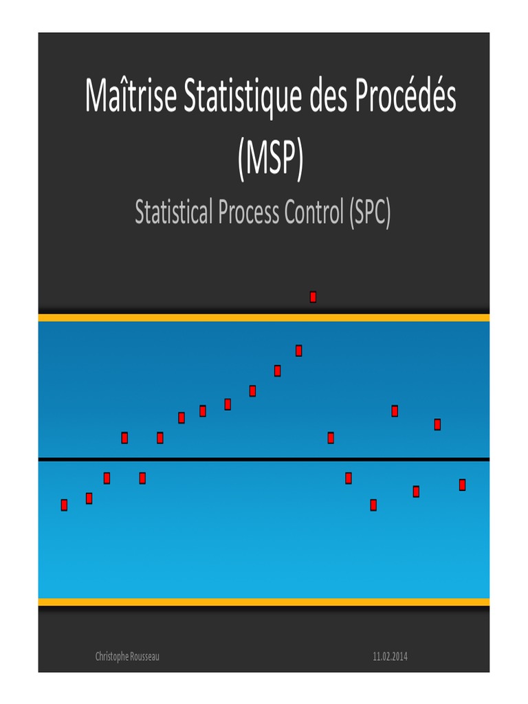 Maîtrise Statistique Des Procédés (MSP) | PDF | Indicateur de ...