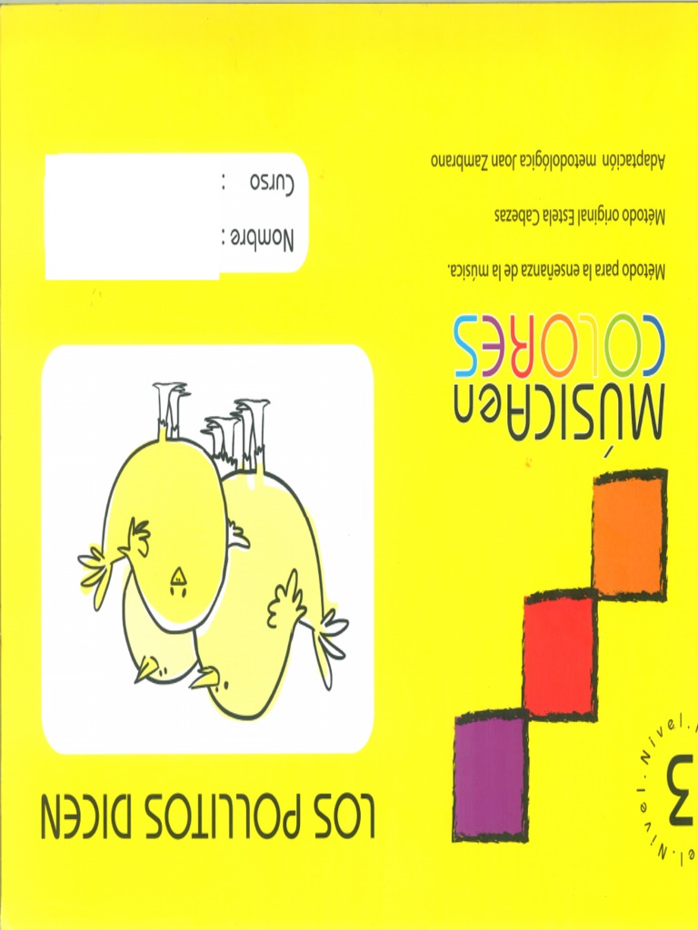 Música 3ro. Los Pollitos Dicen PDF | PDF