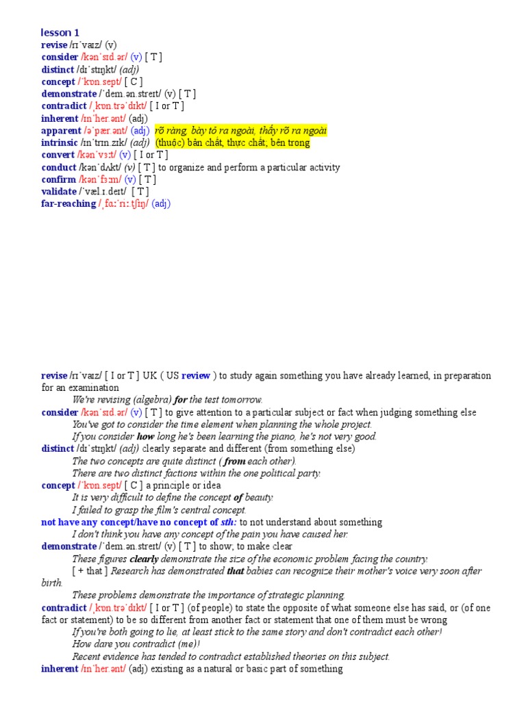 KƏN Sɪd - ƏR/ / Kɒn - Sept/ / Kɒn - TRƏ Dɪkt/ /ɪn Her - ƏNT/ /Ə Pær ...