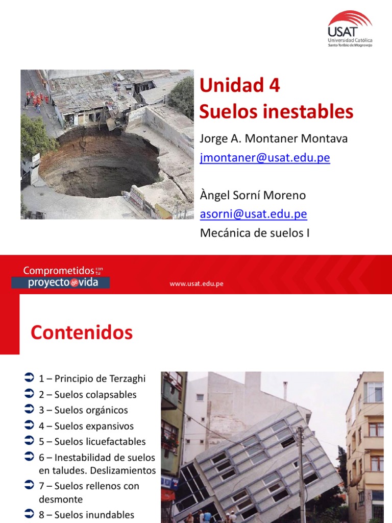 Suelos Inestables | Falla (geología) | Suelo