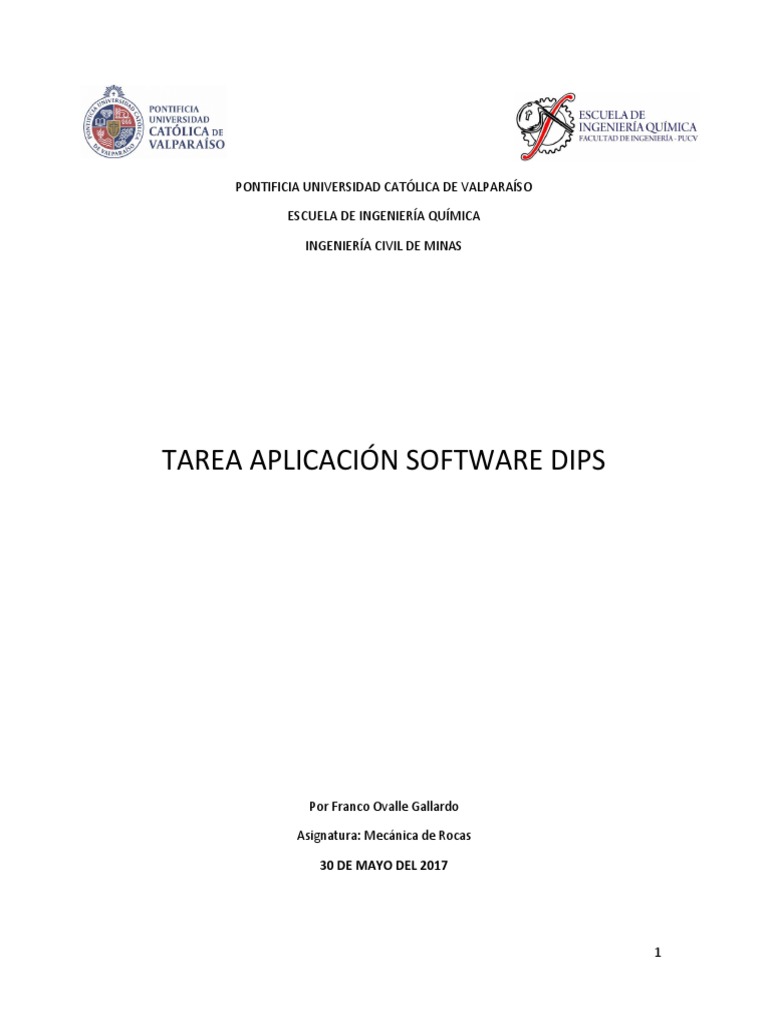 Tarea Aplicación Software Dips | PDF | Computer Program | Programming