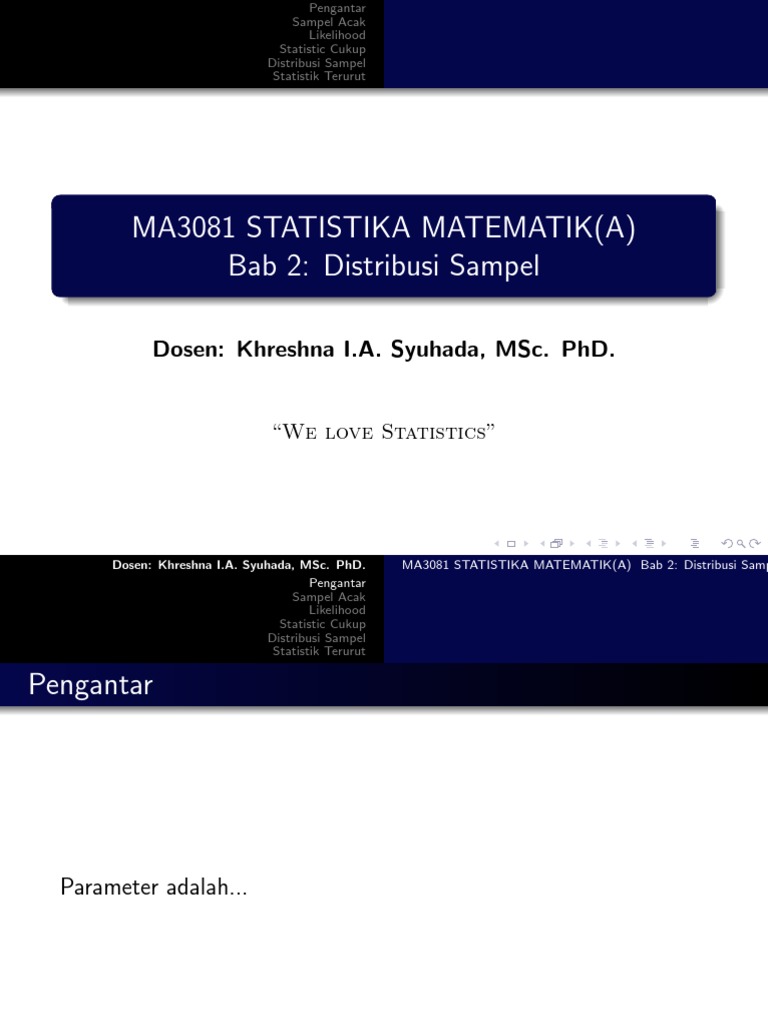 Bab 2 StatMat | PDF