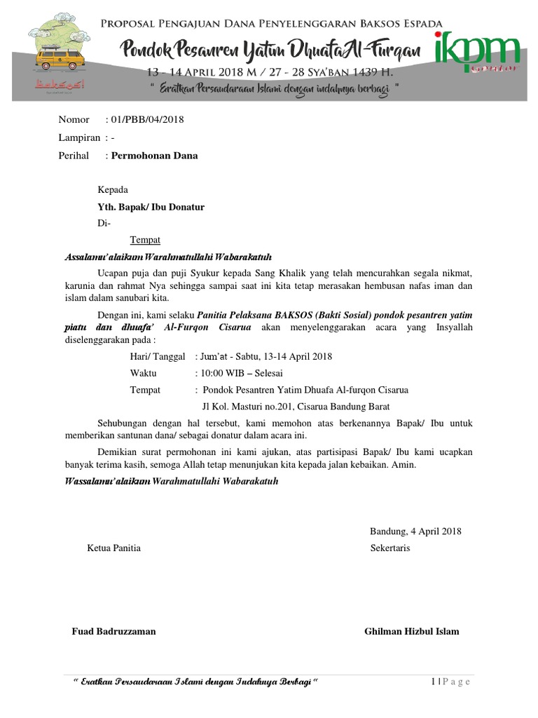 Proposal Baksos Valid 1 | PDF