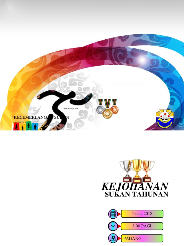 Cover - Buku Program Kejohanan Sukan Tahunan 2018 | PDF