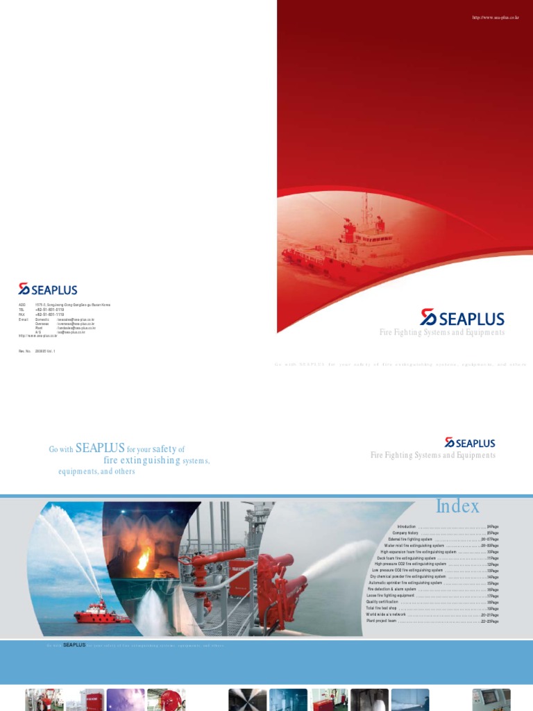 GO with SEAPLUS for your safety of fire extinguishing systems and ...