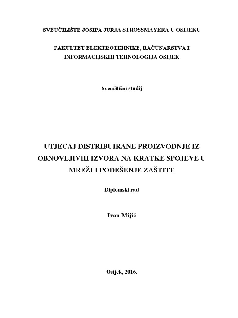 Mijic Ivan Etfos 2017 Diplo Sveuc | PDF
