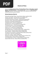 Chick Literature | PDF