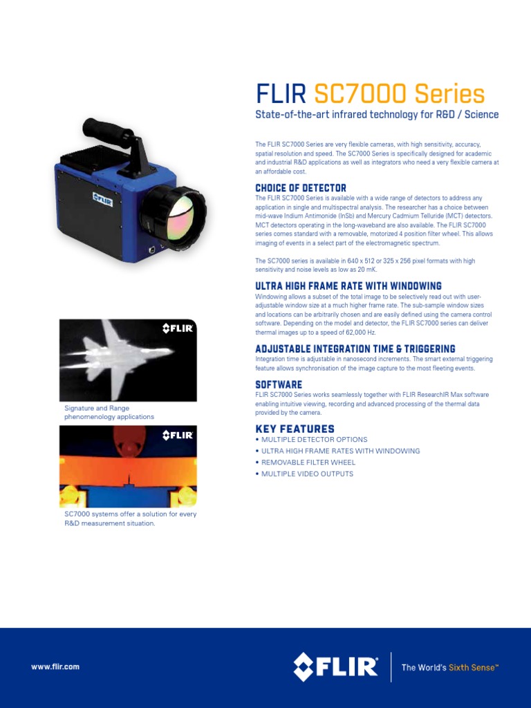 SC7000 Series: State-Of-The-Art Infrared Technology For R&D / Science ...